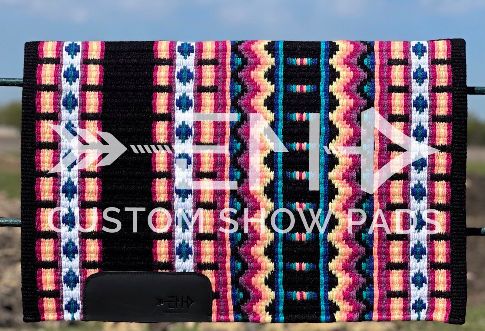 Burst of color – EM Custom Show Pads